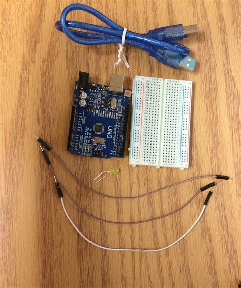 How To Make A Single Led Blink Using An Arduino Uno Board 5 Steps