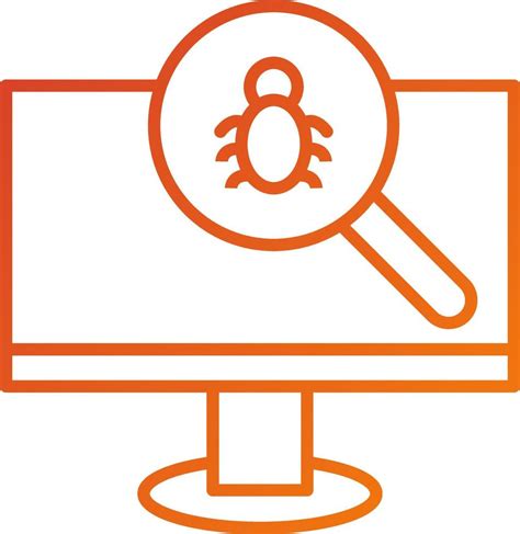 bug search icon style 21658789 vector art at vecteezy