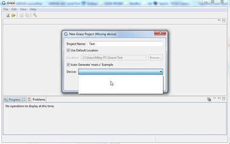 Missing Device In Grace Software MSP Low Power Microcontroller Forum MSP Low Power