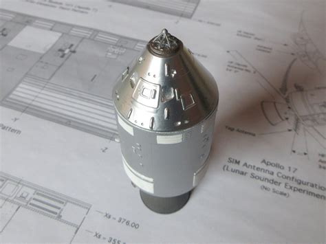 Realspace 1 96 Apollo Block Ii Csm New Ware And 3d Printed Aftermarket