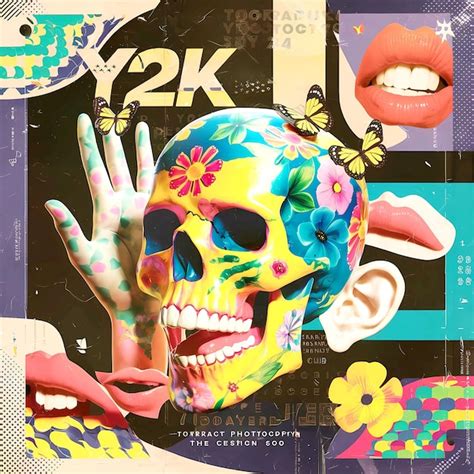 Y2k Skull Design Images Free Download On Freepik