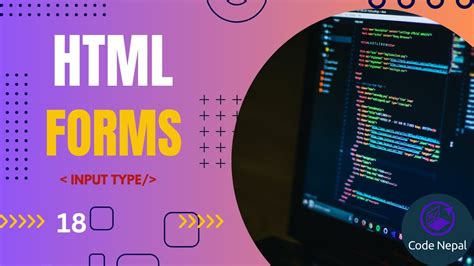 Forms In Html Web Development Tutorial Nepali 2024 Youtube