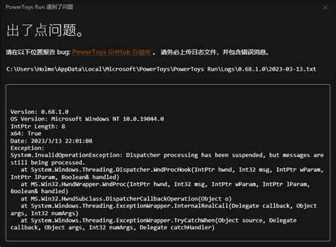 Powertoys Run Bug Report · Issue 24784 · Microsoftpowertoys · Github
