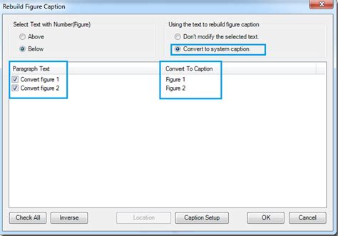 Easily Convert Text To Caption For All Figures In Word