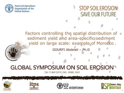Factors Controlling The Spatial Distribution Of Sediment Yield And Area