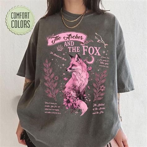 The Archer And The Fox Shirt Once Upon A Broken Heart Inspired