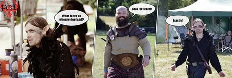 My Uk Larp Likes To Make Memes Of Player Characters As Part Of