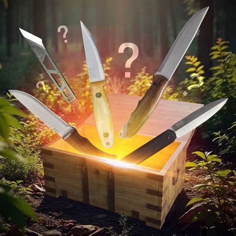 Mystery Box 1 — High Quality Handmade Camping Knives — Bps
