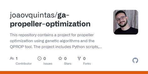 Github Joaovquintasga Propeller Optimization This Repository Contains A Project For