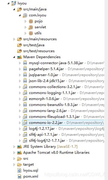 基于 Jspservletmysql 开发旅游推介网站和后台管理系统maven项目javaweb Jsp Servlet Mysql模拟qq音乐 Csdn博客