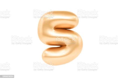 현실적인 3d 헬륨 풍선 프리미엄 3d 일러스트로 만든 황금 메텔릭 번호 5 글꼴 금속에 대한 스톡 사진 및 기타 이미지 금속 디지털 생성 이미지 바람 Istock