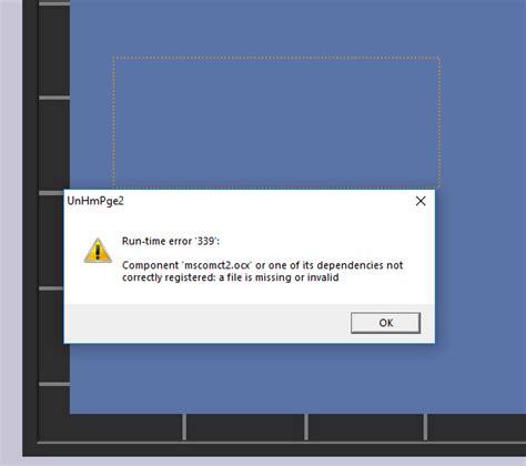 Visilogic Get Runtime Error 339 Vision And Samba Plc Hmi