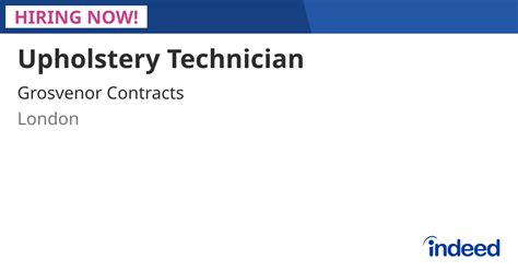 Upholstery Technician London Se15 6nf