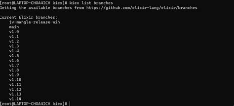 Centos 用 Kiex 安装及管理 Elixir Csdn博客