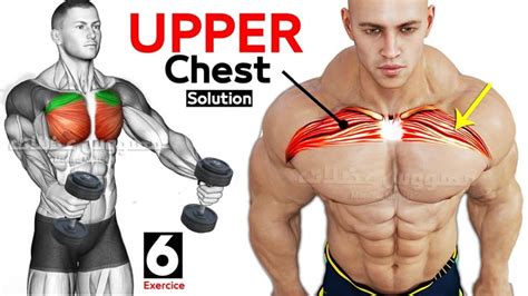 Best 6 Exercises Killer Upper Chest Workout 🔥 Chest Workout Routine Chest Workout For Men