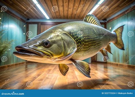 Bowfin Fish Frisky Screams Jungle Vector 320700624