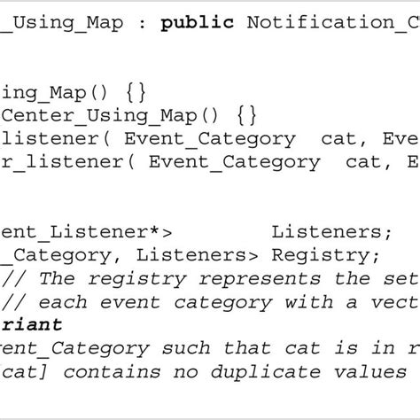 An Event Registration And Broadcast Implementation Class Download