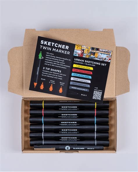 Sketcher Urban Sketching Set Molotow The Original Onlineshop