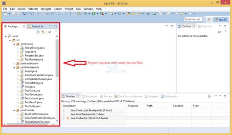 Eclipse Exploring Java Packageproject In Depth Splessons