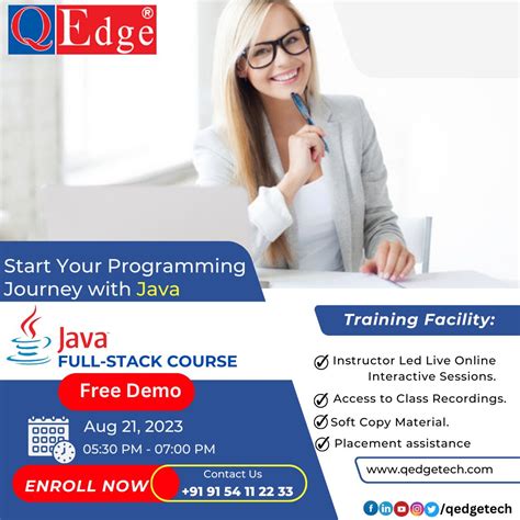 Qedge Technologies On Linkedin Corejava Javafullstack Javafullstacktraining
