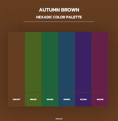 Autumn Brown Color Palettes