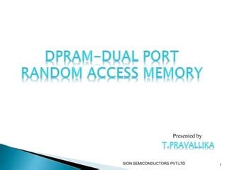 Dual Port Ram PDF Computer Peripherals Computing