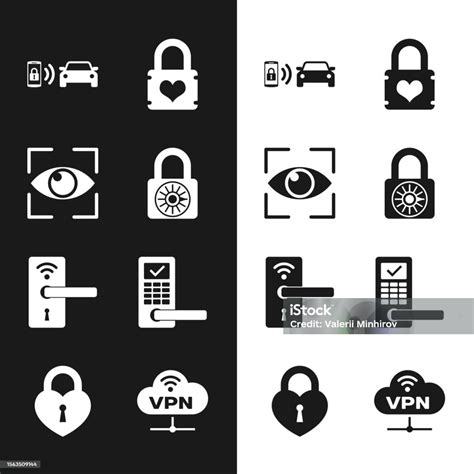 Set Safe Combination Lock Wheel Eye Scan Smart Car Alarm System Padlock With Heart Digital Door