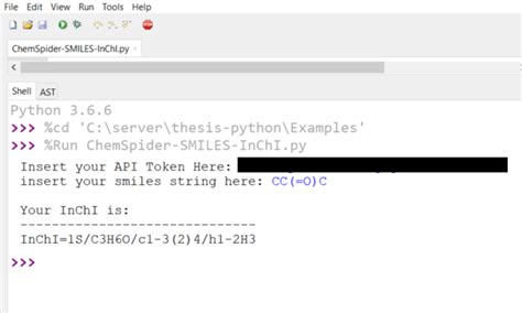 Chemistry Programming With Python Convert A Smile String To Inchi