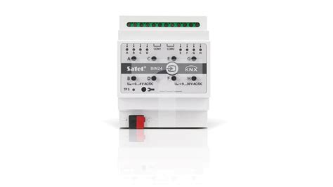 moduł wejść binarnych knx bin24 dla systemów automatyki knx 8 wejść