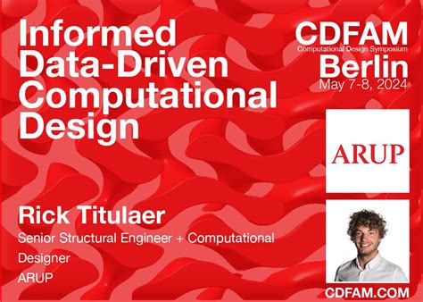 Cdfam Computational Design Symposium On Linkedin Architectural