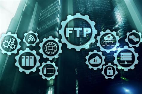 Premium Photo Ftp File Transfer Protocol Network Transfer Data To Server On Supercomputer
