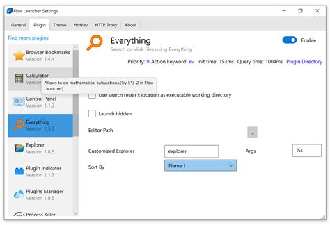 Error In Everything Search Flow Launcher Flow Launcher Discussion GitHub
