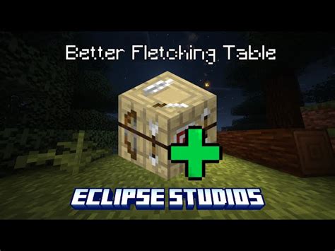 Better Fletching Tables BFT Minecraft Data Pack