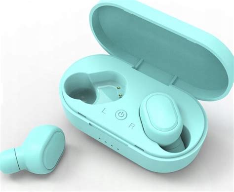 SŁUCHAWKI BEZPRZEWODOWE DOUSZNE DOKANAŁOWE ZIELONE 11744092333 oficjalne archiwum Allegro