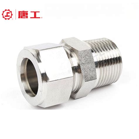 Ferrule Straight Male Connector Tangovalve