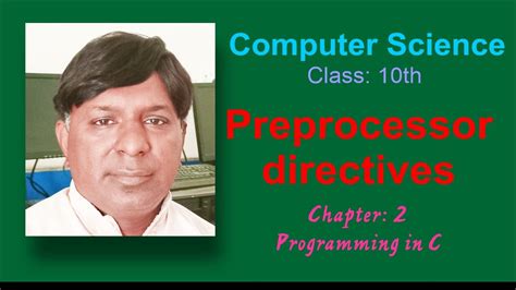 What Is A Preprocessor Class 10th Computer Science Chapter 2 By