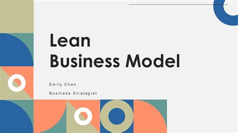 Lean Business Model PPT Mockup ACP PPT PowerPoint