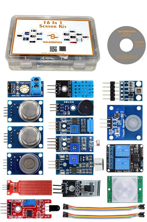 buy sunrobotics sensor modules 16 in 1 combo best for iot uno r3