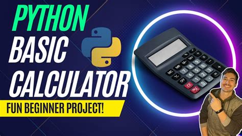 How To Make A Simple Calculator With Python Python Beginner Projects