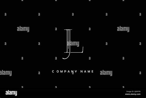 Lj Letters Stock Vector Images Alamy