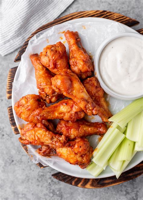 Crispy Buffalo Chicken Wings Recipe