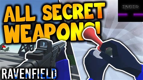 All Secret Weapons In Ravenfield Youtube