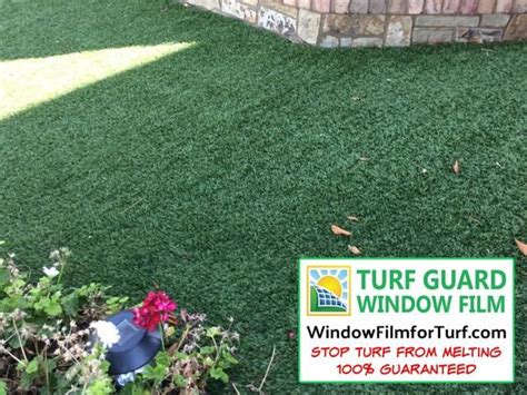 Melted Artificial Grass From Window Reflection Artificial Turf Grass