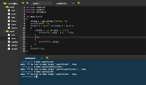 Pset2 Code Not Working When Saved Inside Bigger Files Cs50 Stack