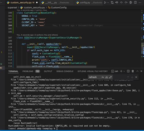 Not Able To Set Custom Configs Issue 31 Verdan Flaskoidc GitHub