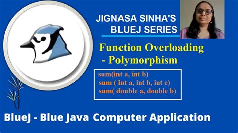 Blue Java Class 4function Overloading Polymorphism Oops Blue