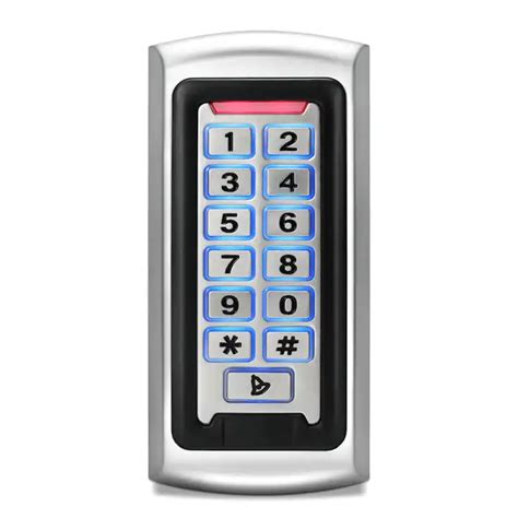 Metal Access Control Keypad Waterproof IP65 With Rfid Reader Alibaba Com
