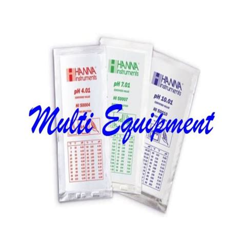 Jual Hi77400c Ph 4 01 And 7 01 Calibration Buffer Sachets 10x 20ml 5 Each Shopee Indonesia