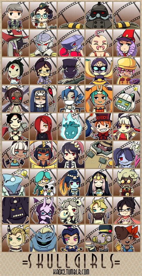 Skullgirls All By Kaox2 On Deviantart