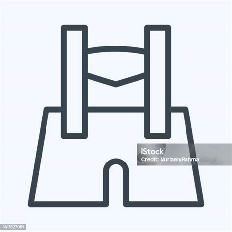 아이콘 레더 호스 교육 기호에 적합합니다 선 스타일 편집 가능한 간단한 디자인 디자인 템플릿 벡터 간단한 그림 0명에 대한 스톡 벡터 아트 및 기타 이미지 Istock